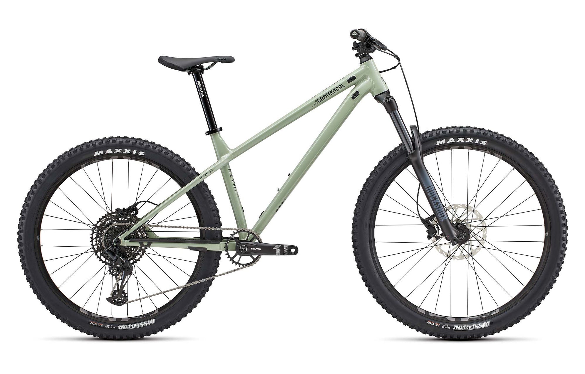 Commencal Meta HT AM Origin Heritage Green — Ready Set Pedal