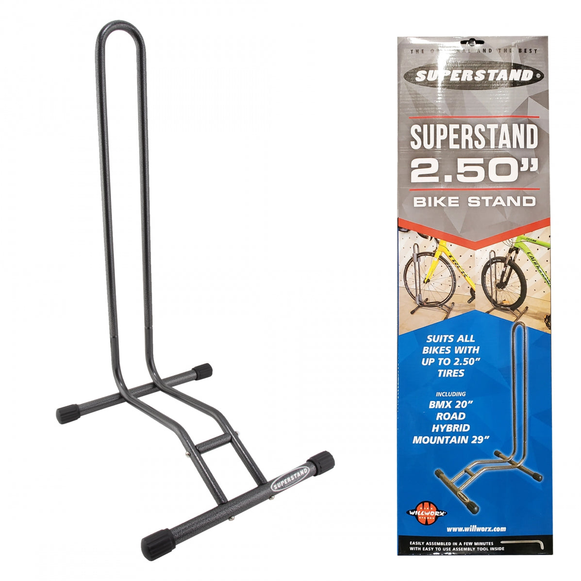 Willworx Super Stand Fat Rack 2.5" — Ready Set Pedal